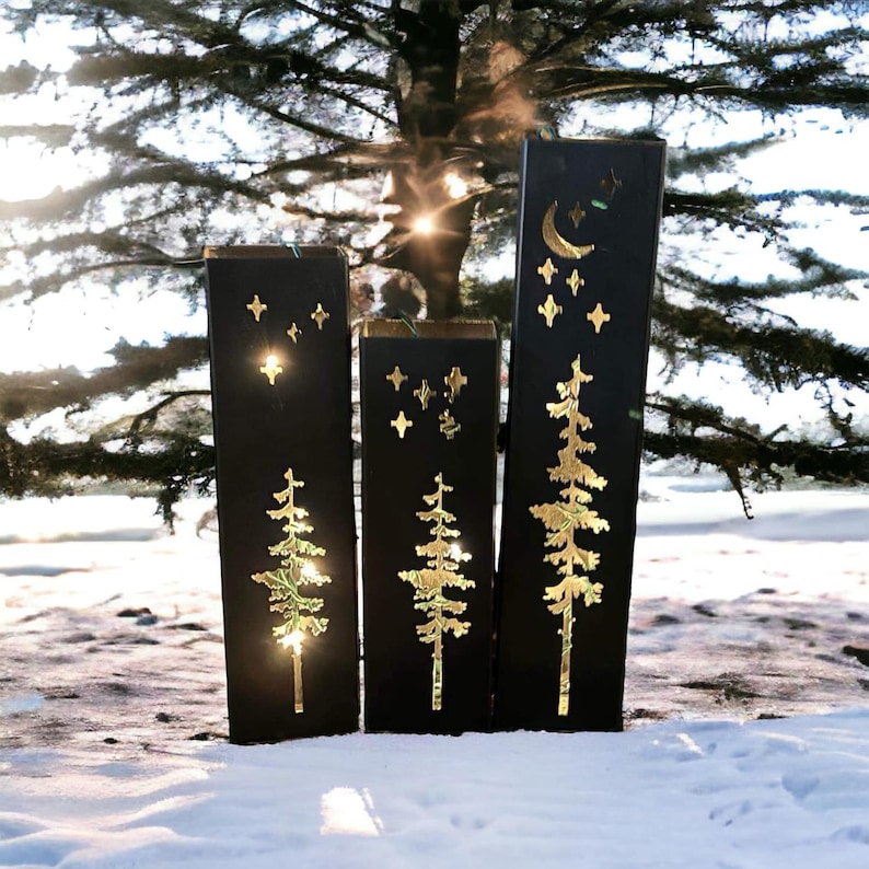 Metal Art, Metal Decor, Solar Light Decor - Etsy