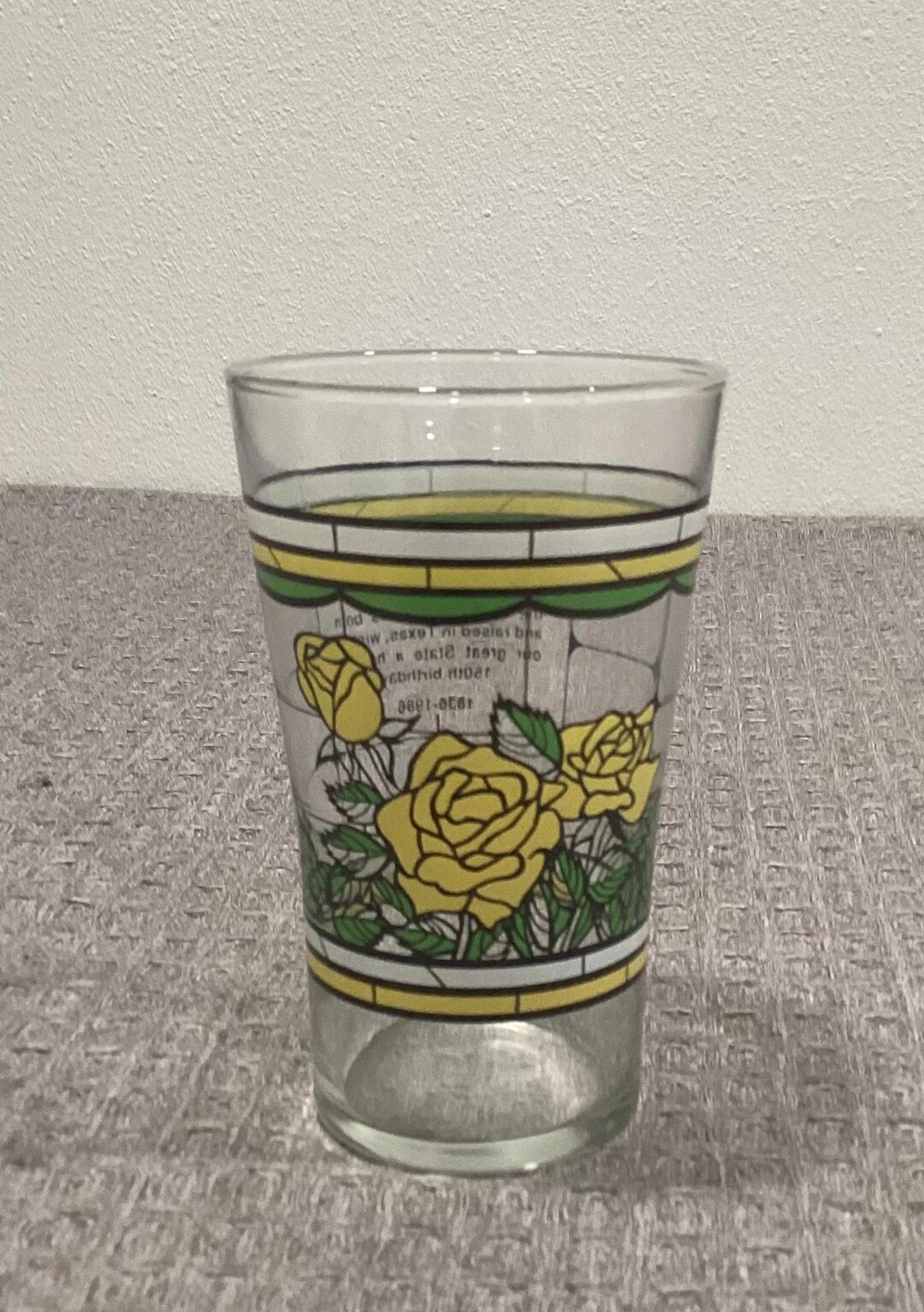 Whataburger Coca Cola Yellow Rose Glasses Texas 150th Anniversary ...