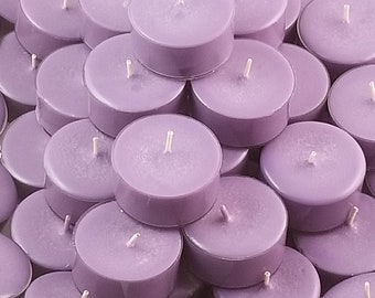 Purple tea lights | Etsy