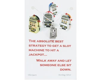 Slot Machine Charm - Etsy