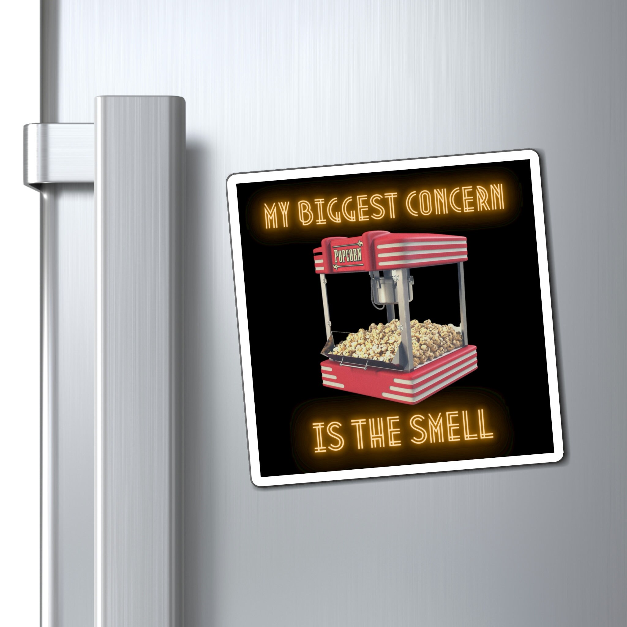 Popcorn Machine Magnet - Nick Miller Magnet - My Biggest Concern is the ...