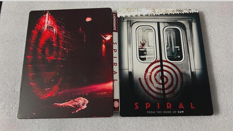 Spiral Saw Custom Made Steelbook Case for Movie (no Disc) New - Etsy