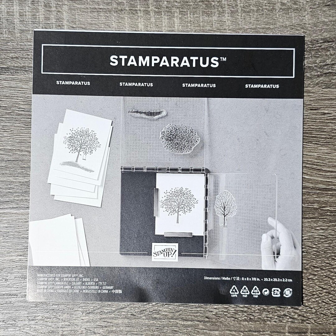 Stampin' up STAMPARATUS Stamp Positioning Tool - Etsy