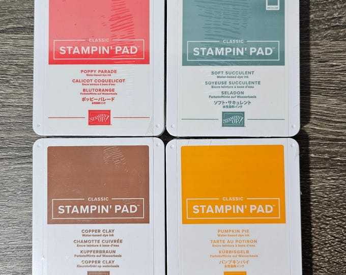 Stampin' up Classic Ink Pads - Etsy