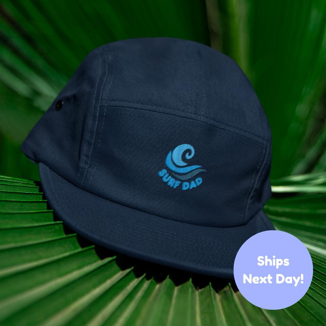 Surf Dad Cap: 5-panel Beach Hat - Gift for Surfers - Etsy