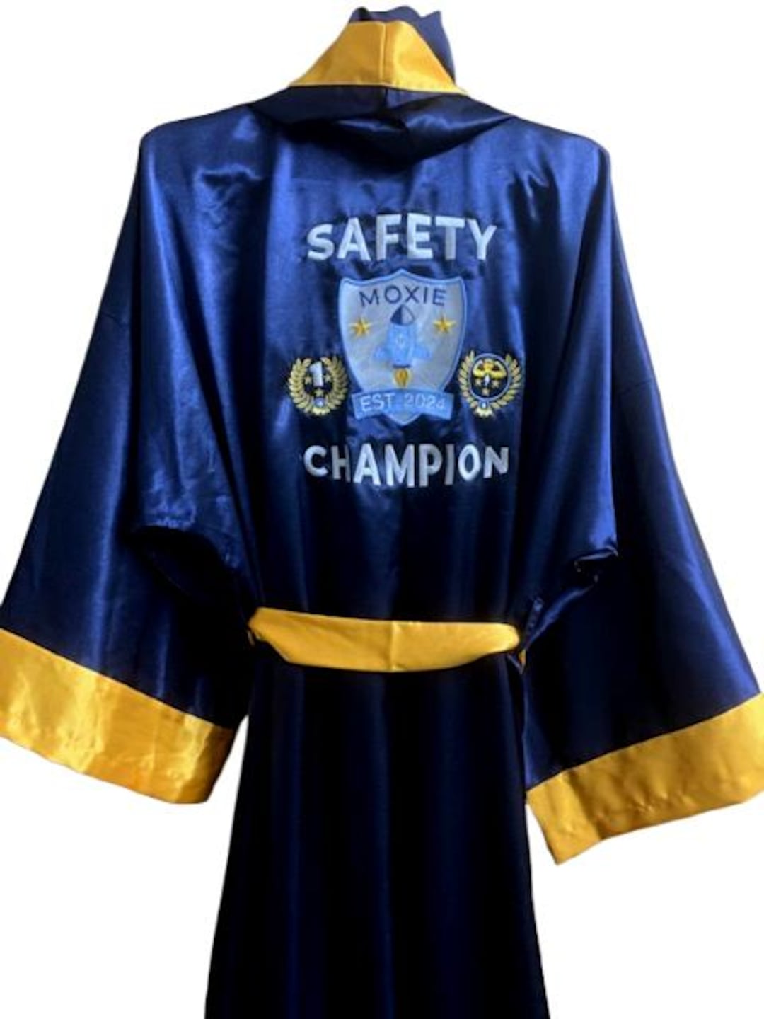 Boxing Robe- Custom Made Boxing Robes - Personalized Boxing Embroidered ...