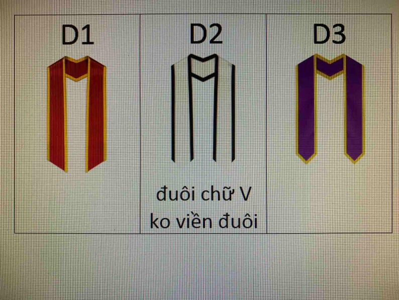 Custom Graduation Trimmed Stoles, Trimmed Graduation Stoles, Silk Satin ...