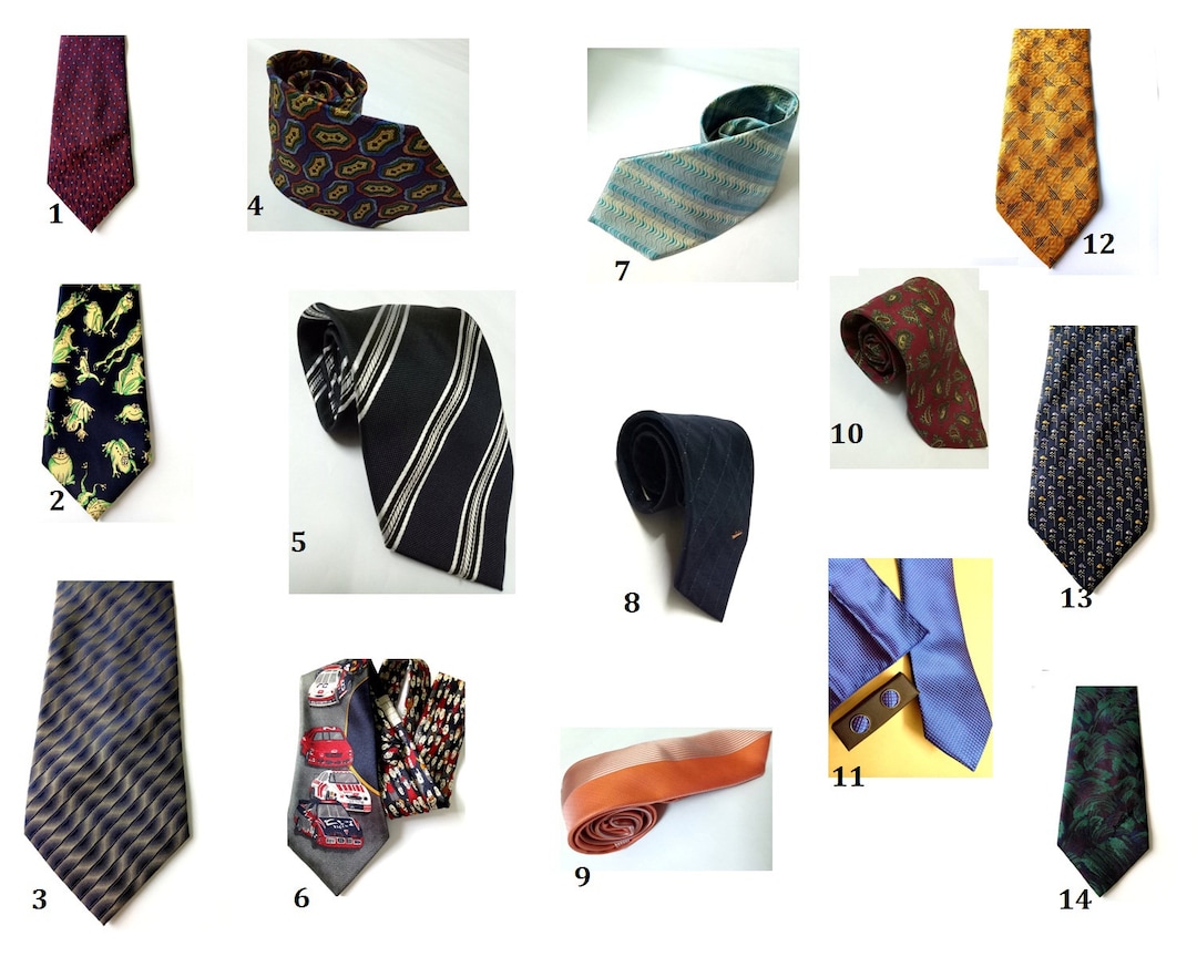 Silk Men Wedding Tie, Groomsmen Tie and Solid Tie Man Gift, Silk Tie ...