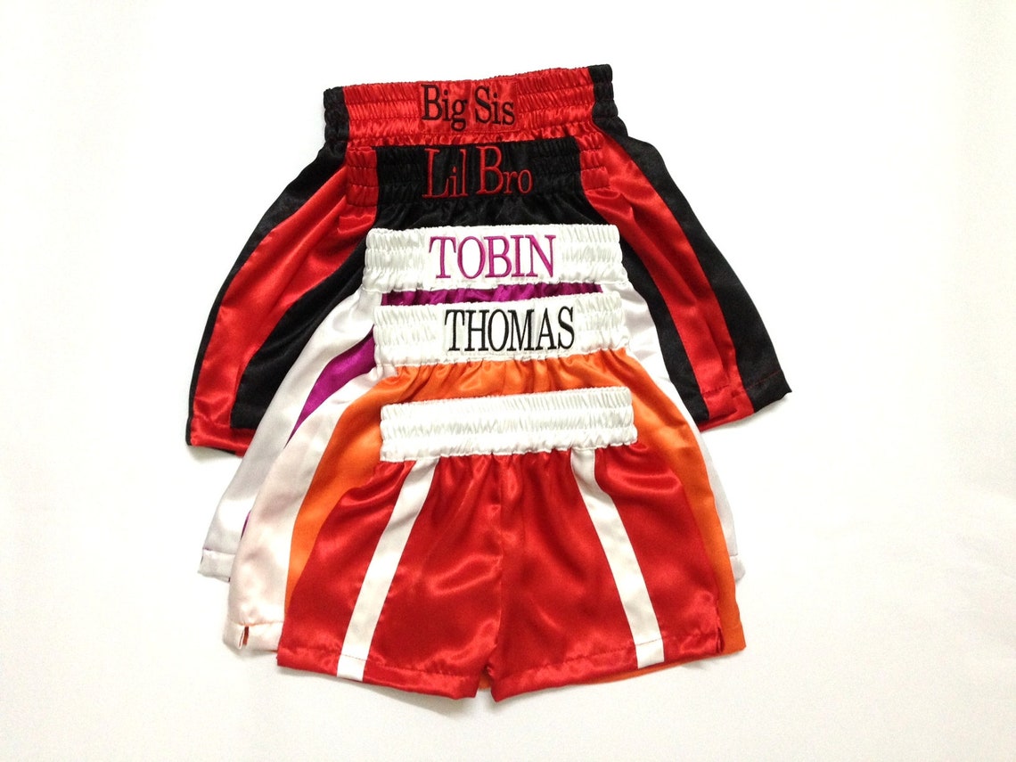 K2-CUSTOM Made and PERSONALIZED Satin Boxing Shorts Boxing - Etsy