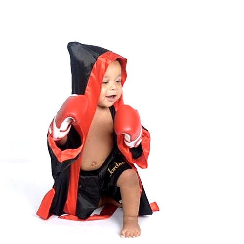 Custom Made Little Fighter Outfit Boxing Robe Kids Boxing - Etsy