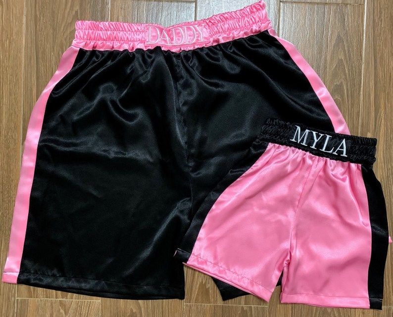 K3-CUSTOM Made and PERSONALIZED Satin Boxing Shorts Boxing Trunks for ...