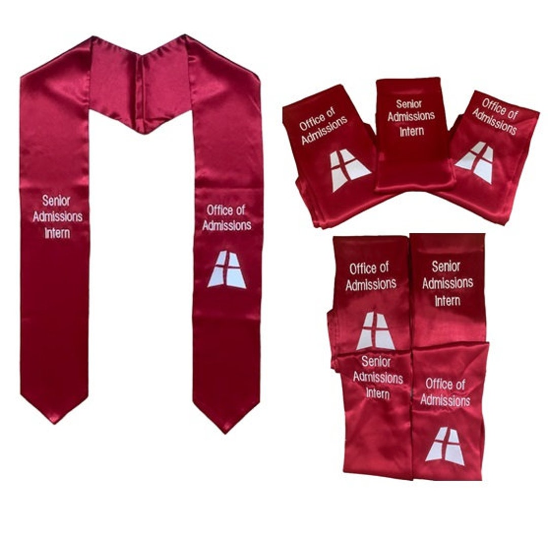 Personalized Teacher Graduation Stole 72”, Custom Satin Sash for ...