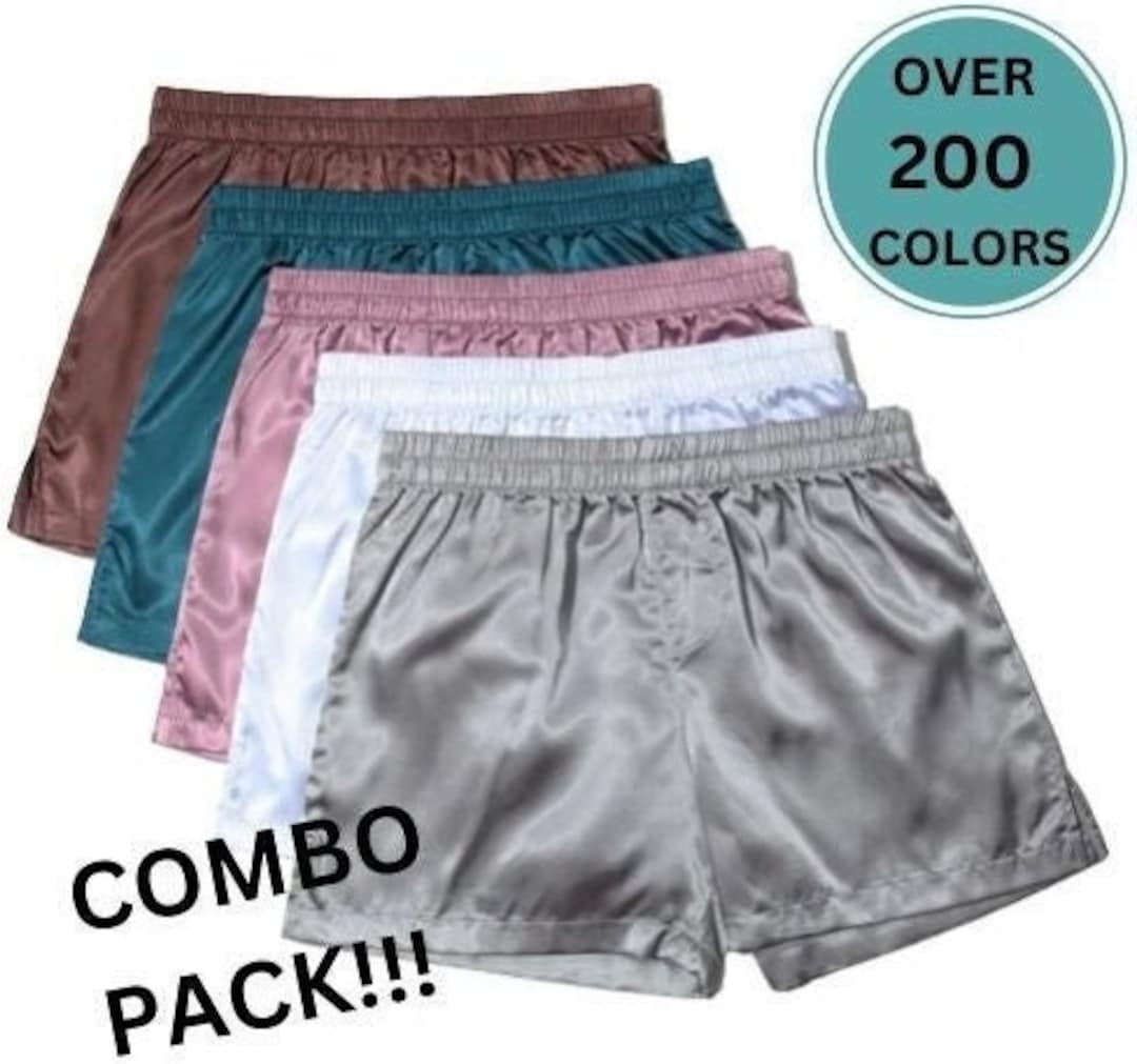 Personalized Silk Satin Boxer Shorts, Birthday Gift, Anniversary Gift ...