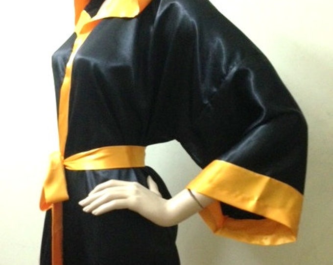 Adult Boxing Silk Satin Robes Custom Made Robes Personalized Robes ...