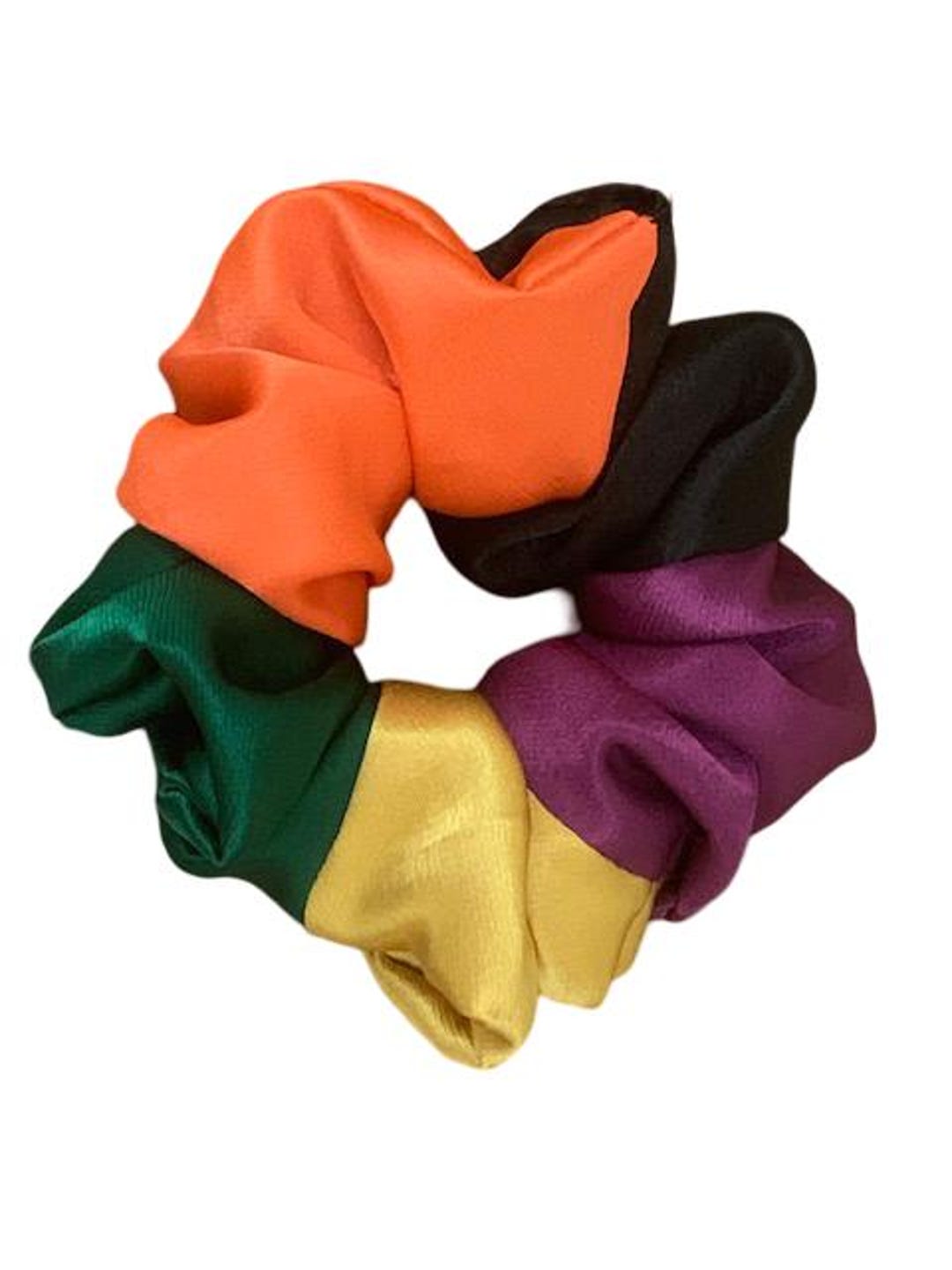 Custom Scrunchie and Multi Color Hair Scrunchie, Halloween Hair ...
