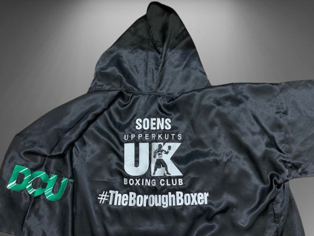 Custom Embroidered Boxing Robes Custom Made Robes Personalized Robes ...