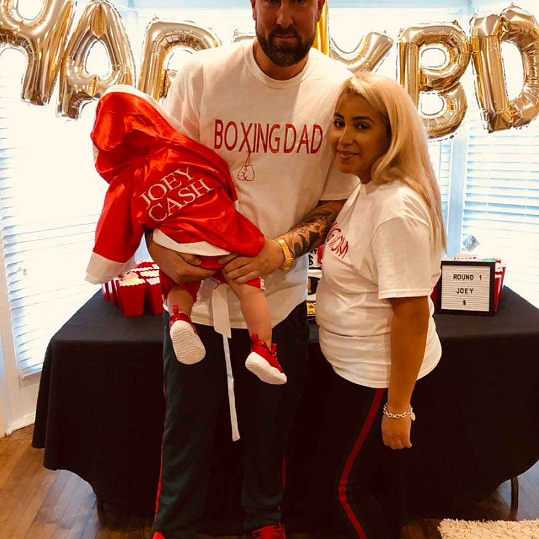 K1-CUSTOM Made Satin Baby BOXING Robe Trunk Set Boxing Outfit ...