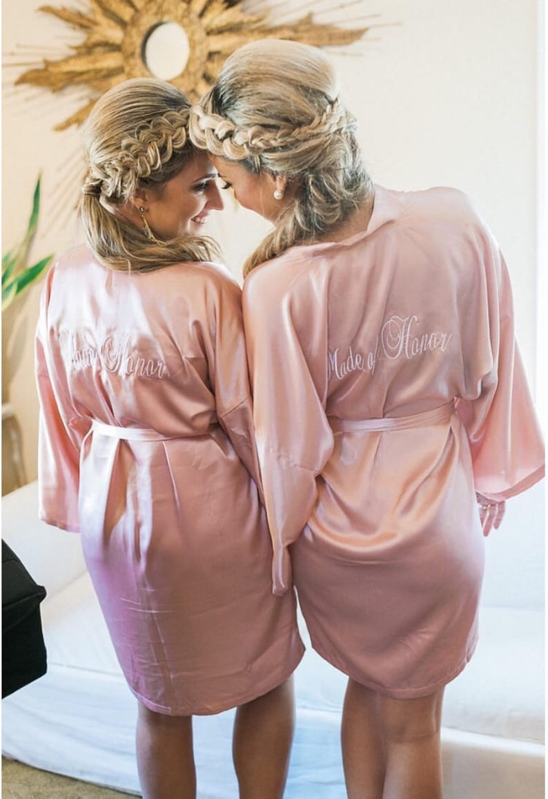 Silk Satin Blush Rosa Rosa Rosa rosa pálido rosa brillante - Etsy México