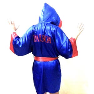 Personalized Satin Baby BOXING Robe Set Boxing Outfit Personalized Baby ...