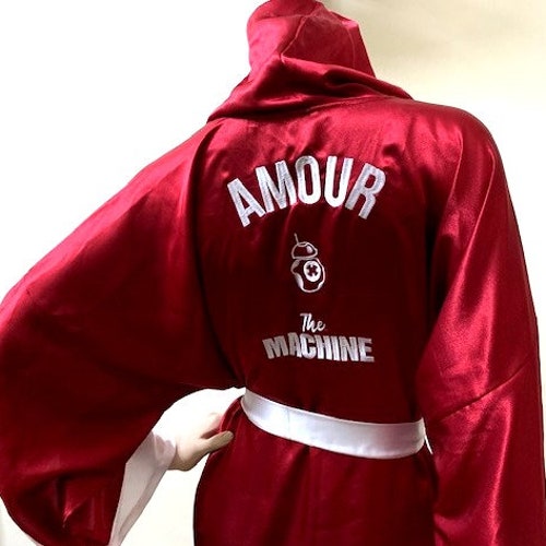 Adult Boxing Silk Satin Robes Custom Made Robes Personalized - Etsy