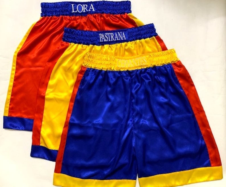K3-custom Made and Personalized Satin Boxing Shorts Boxing - Etsy
