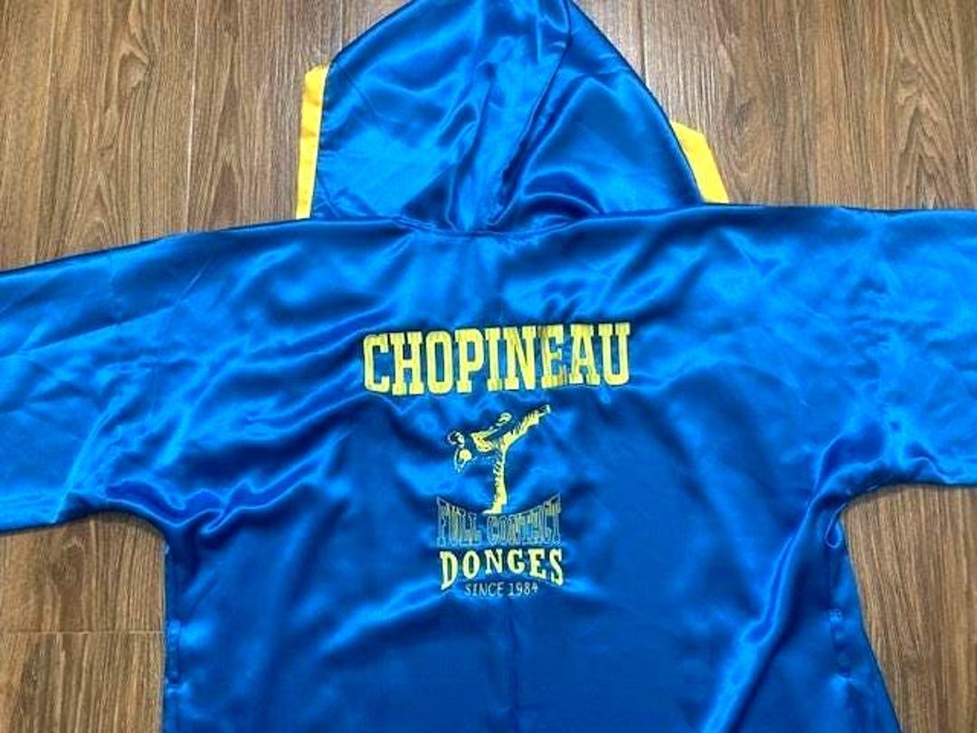 Custom Boxing Robes- Embroidered Boxing Robe - Personalized Boxing ...