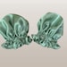 Custom Made Silk Satin Beaut Hair Bun Cover, Silk Satin Hair Bun Holder ...