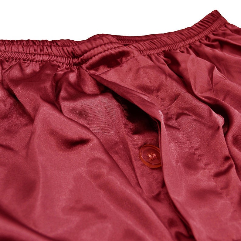 S4-men Silk Satin Shorts Mens Silk Satin Pajamas Pants Lounge - Etsy