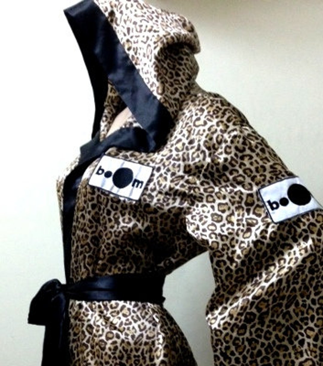 LEOPARD Boxing Robes, Mens Boxing Robe, Boxing Robe Men, Women Boxing ...