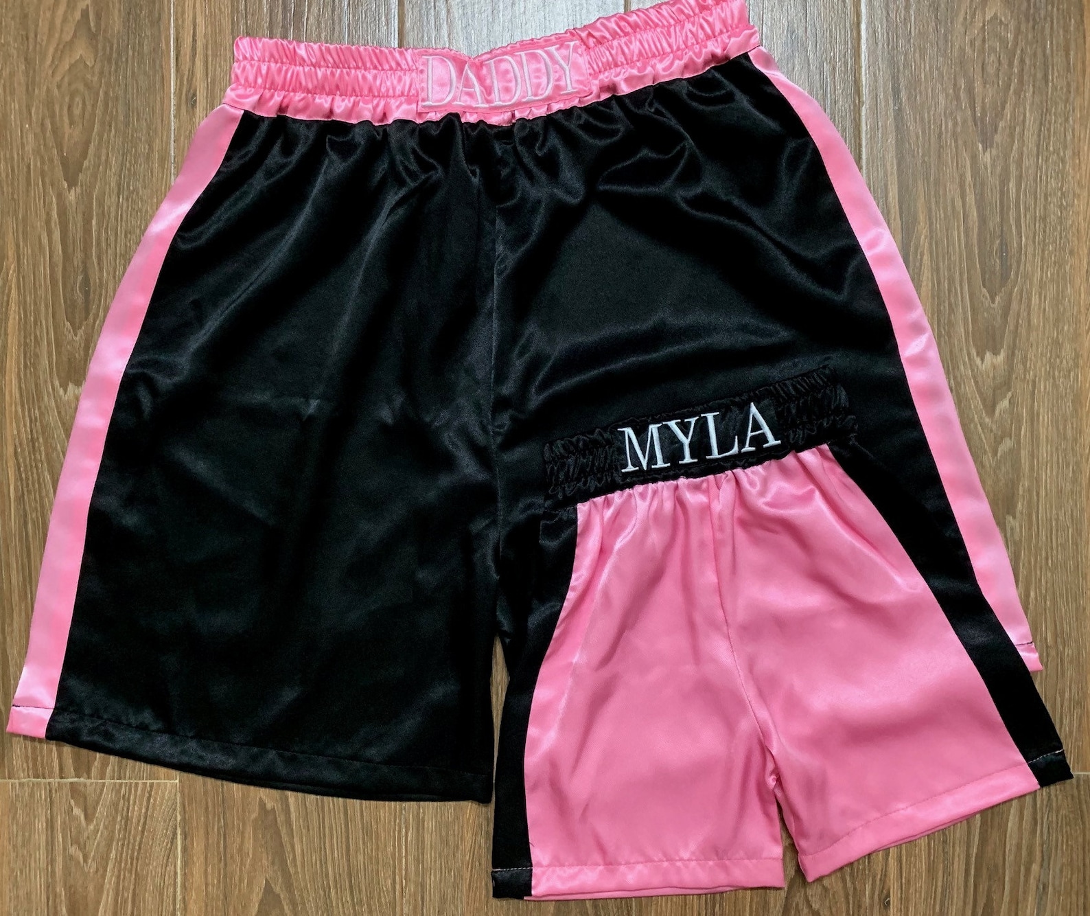 K3-custom Made and Personalized Satin Boxing Shorts Boxing - Etsy