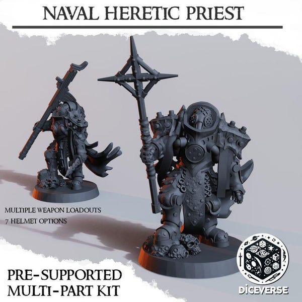 Heretic Naval Raider - Etsy