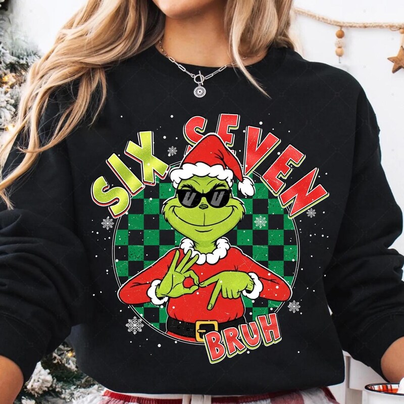 Santa and Grinch 6 7 - Etsy
