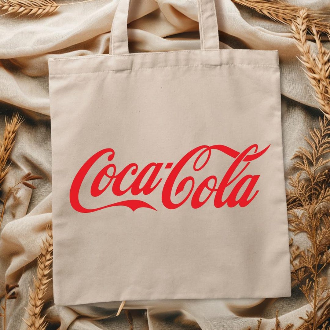 Coca Cola Tote Bag, Coke Gifts, Coca Cola Logo Tote Bag - Etsy