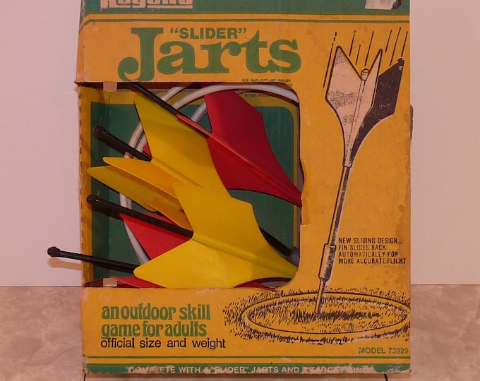 Vintage Regent Slider JARTS Lawn Darts Set in Box - Etsy
