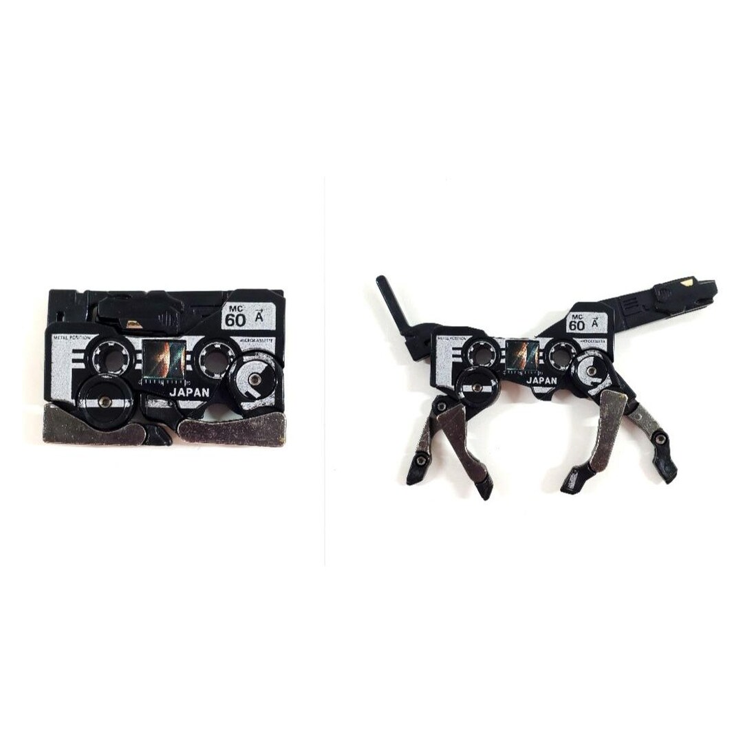 Vintage Original Transformers G1 Ravage Decepticon Cassette Takara ...