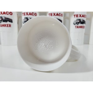 Vintage NOS Texaco Tanker Advertising Super Big Gulp Liter Mug Cup ...