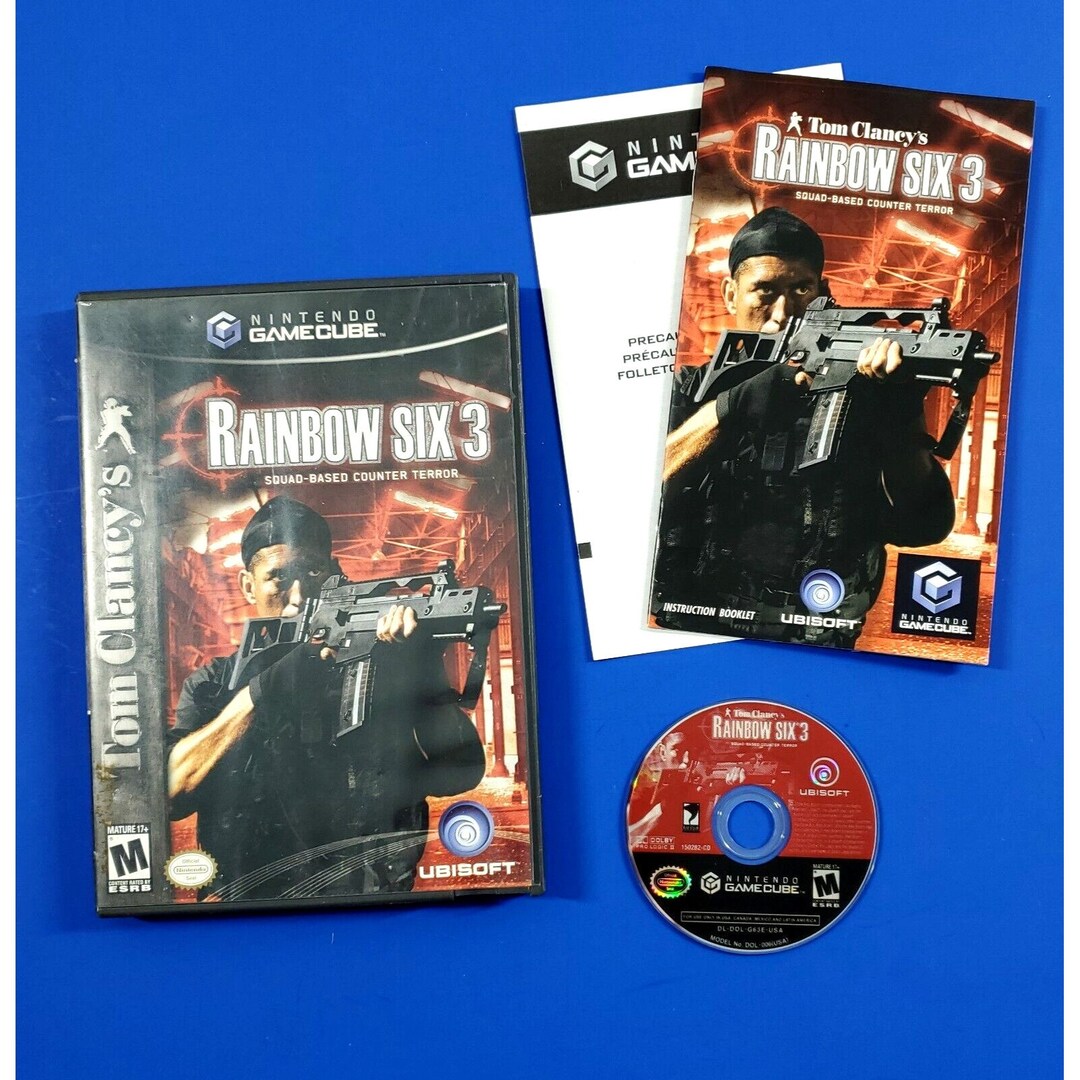 Tom Clancy's Rainbow Six 3 (nintendo Gamecube, 2004) Video Game ...