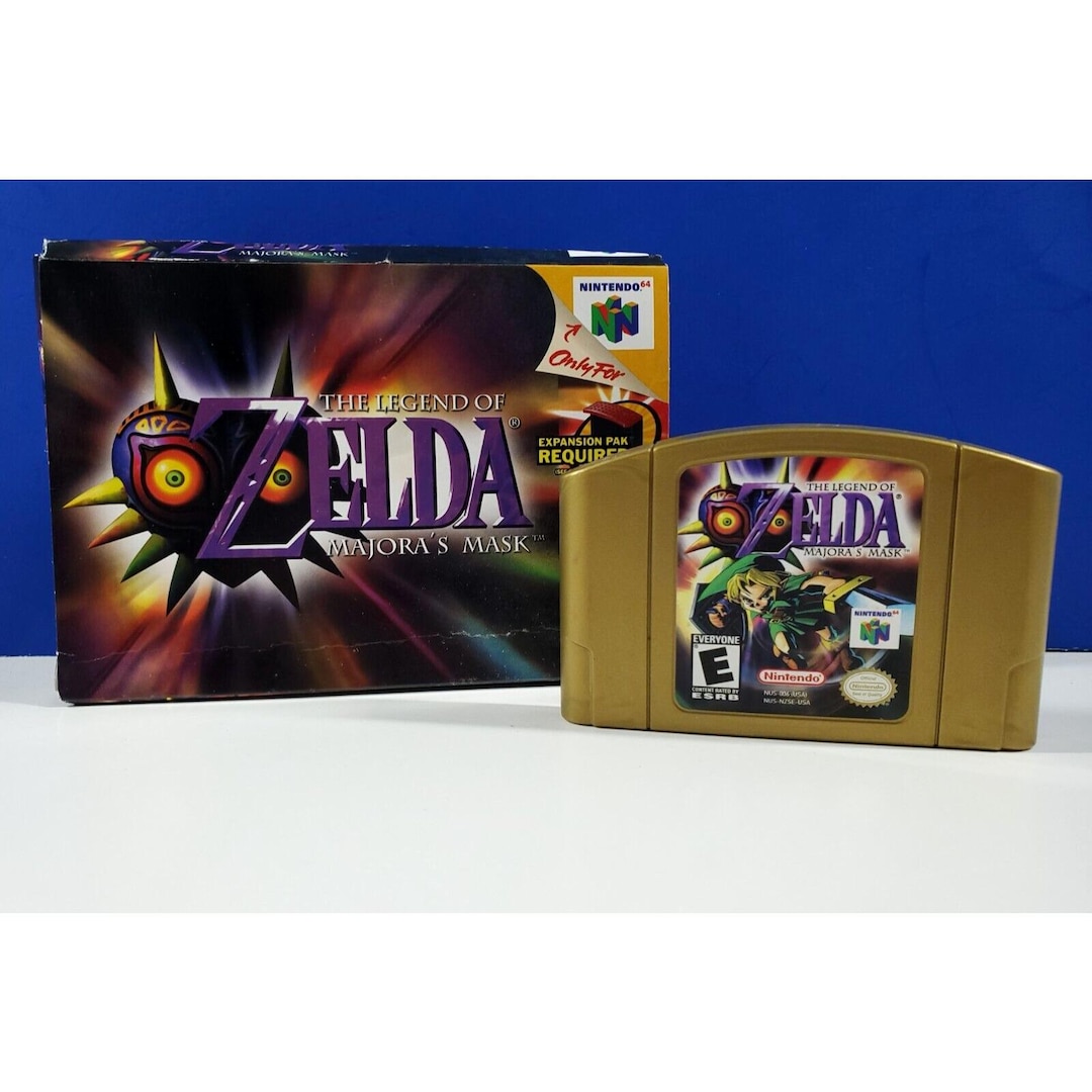 The Legend of Zelda: Majora's Mask Nintendo 64 N64 Video Game Cartridge ...