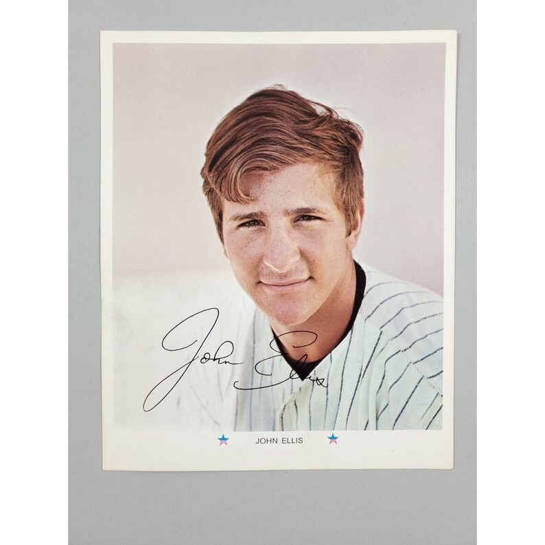 1971 Arco John Ellis NY New York Yankees Baseball 8 X 10 Photo Card - Etsy