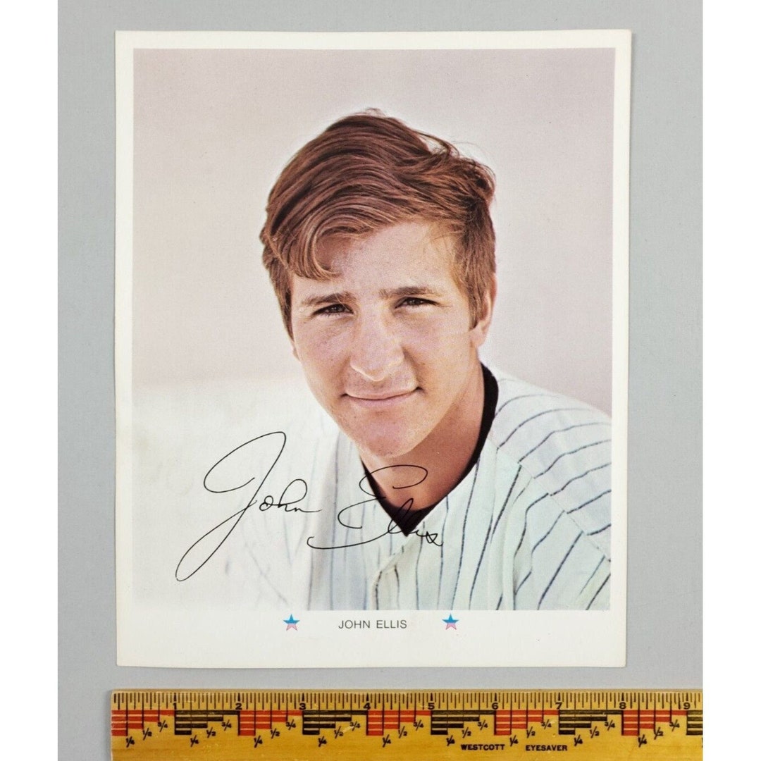 1971 Arco John Ellis NY New York Yankees Baseball 8 X 10 Photo Card - Etsy