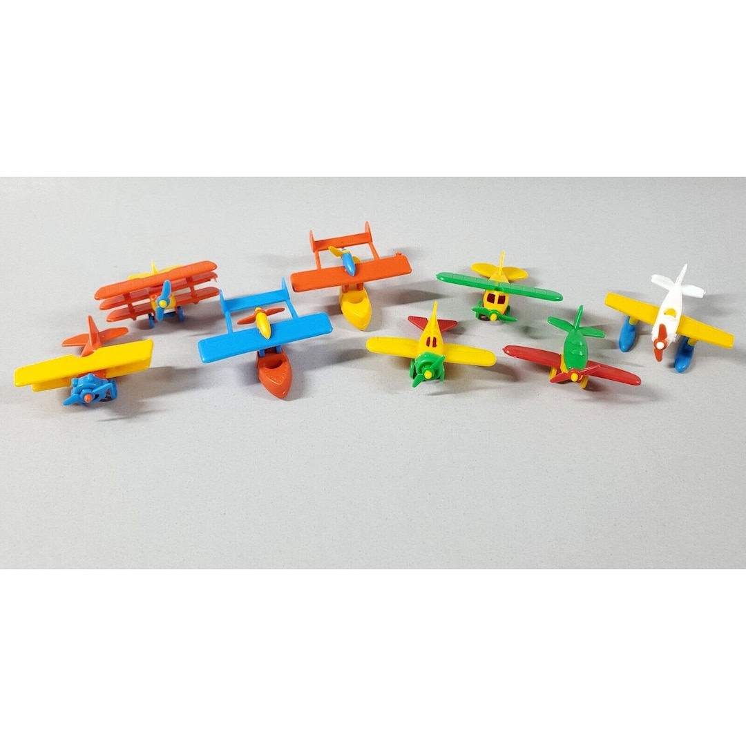 1980s Vintage West Germany Bruder Mini Airplane Plane Plastic Toy Lot ...