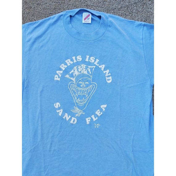 Vintage Parris Island Sand Flea TW Stone USMC Single … - Gem