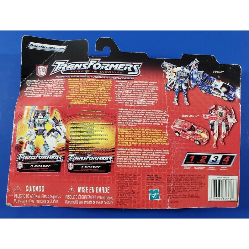 New in Package Transformers RID 2001 X-BRAWN Rough Card Sealed - Etsy