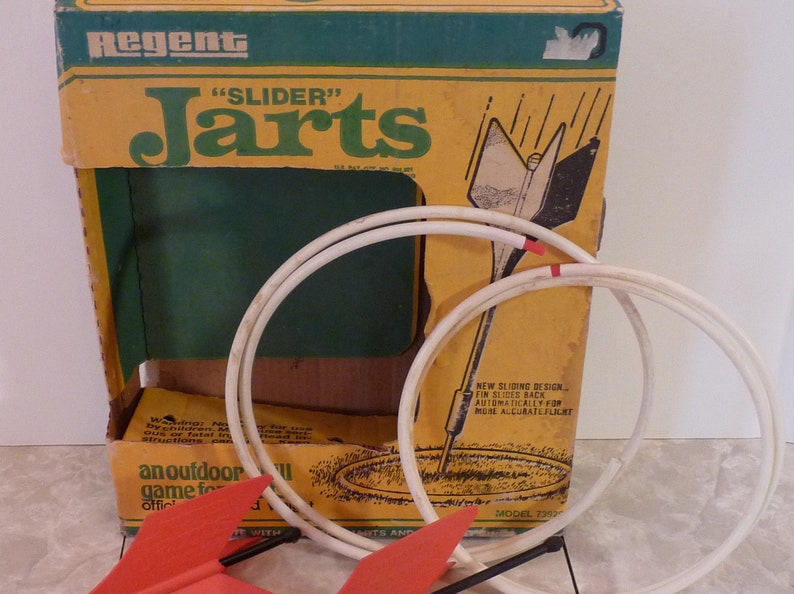 Vintage Regent Slider JARTS Lawn Darts Set in Box | Etsy