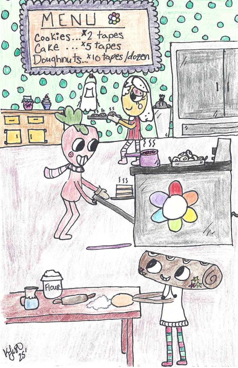 Dandy's World Kitchen Original Art Print, Cosmo Sprout Ginger Toons ...