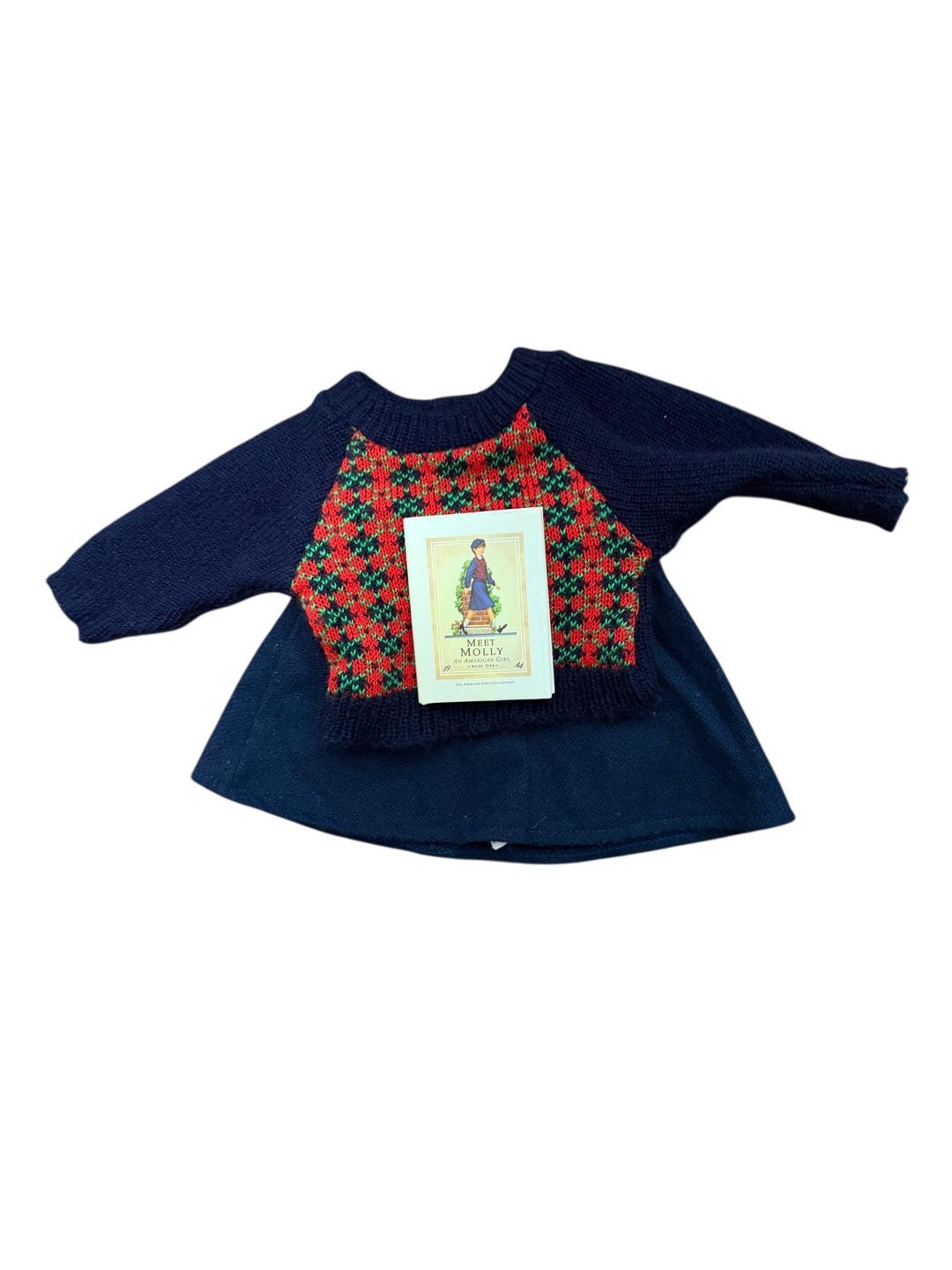 Vintage American Girl // Meet Molly Outfit & Mini Book - Etsy