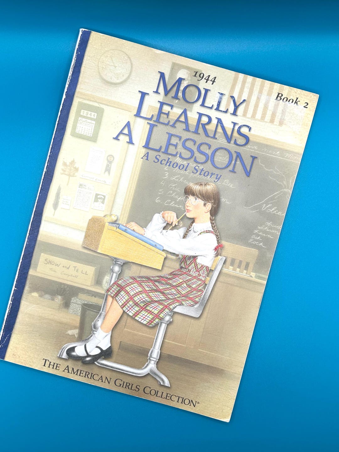 Vintage American Girl Book // Molly Learns A Lesson - Etsy