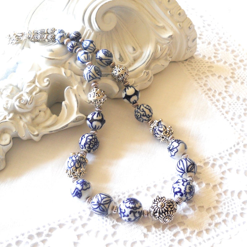 Delft Blue Beads - Etsy