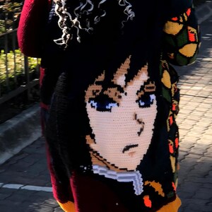 Giyu-inspired Crochet Cardigan Pattern (digital PDF) - Etsy