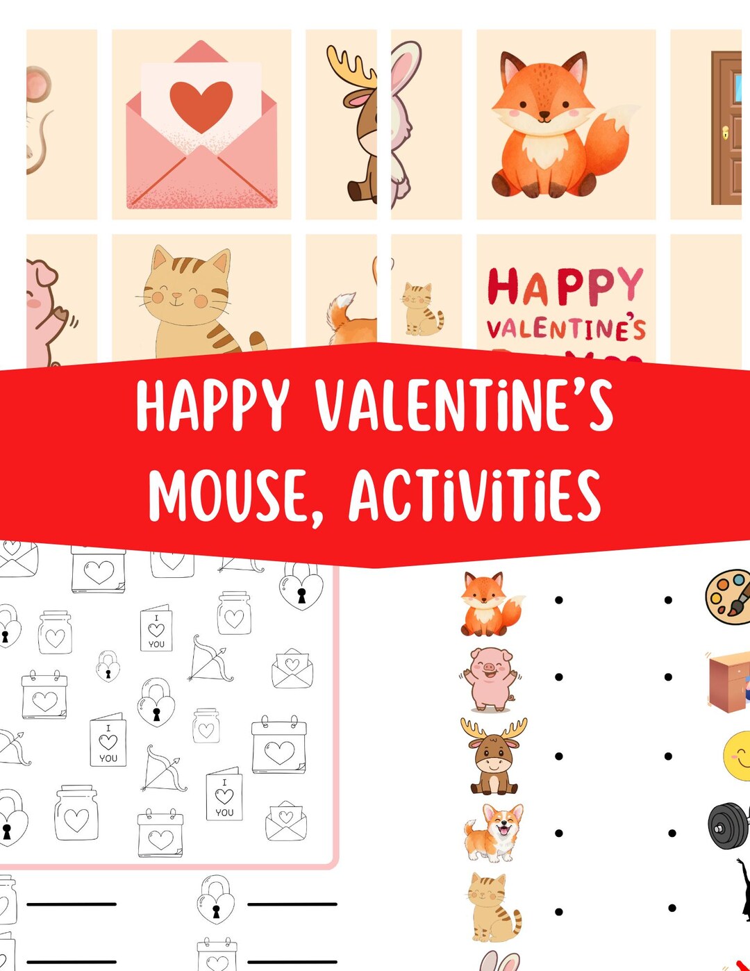 Happy Valentines Day Mouse by Laura Numeroff Activities for Preschool ...